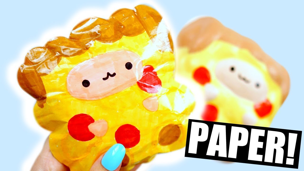 PIZZA POP POP SHEEP How To Make A Paper Squishy YouTube PIZZA POP POP SHEEP How To Make A Paper Squishy YouTube