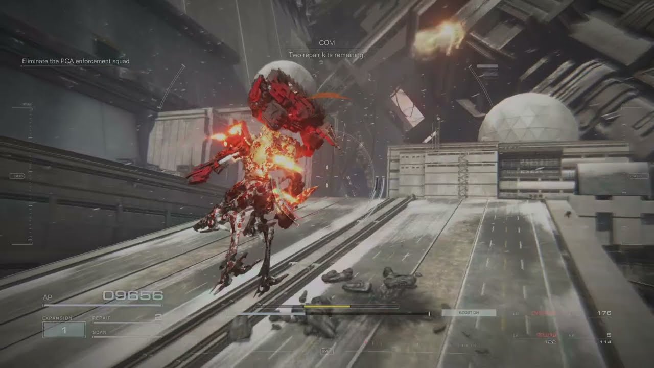 ARMORED CORE VI Eliminate PCA Enforcement Squad - YouTube