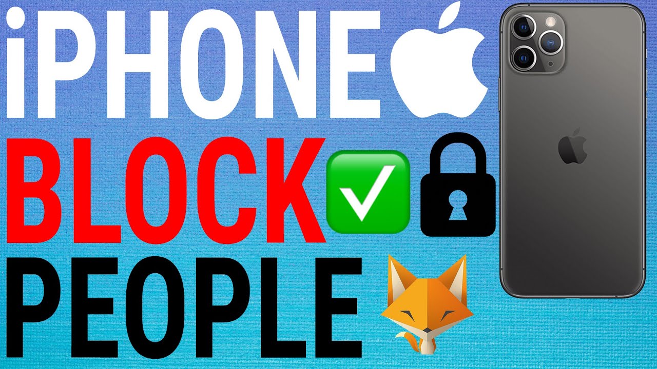 How To Block People on IOS (iPhone / iPad) - YouTube