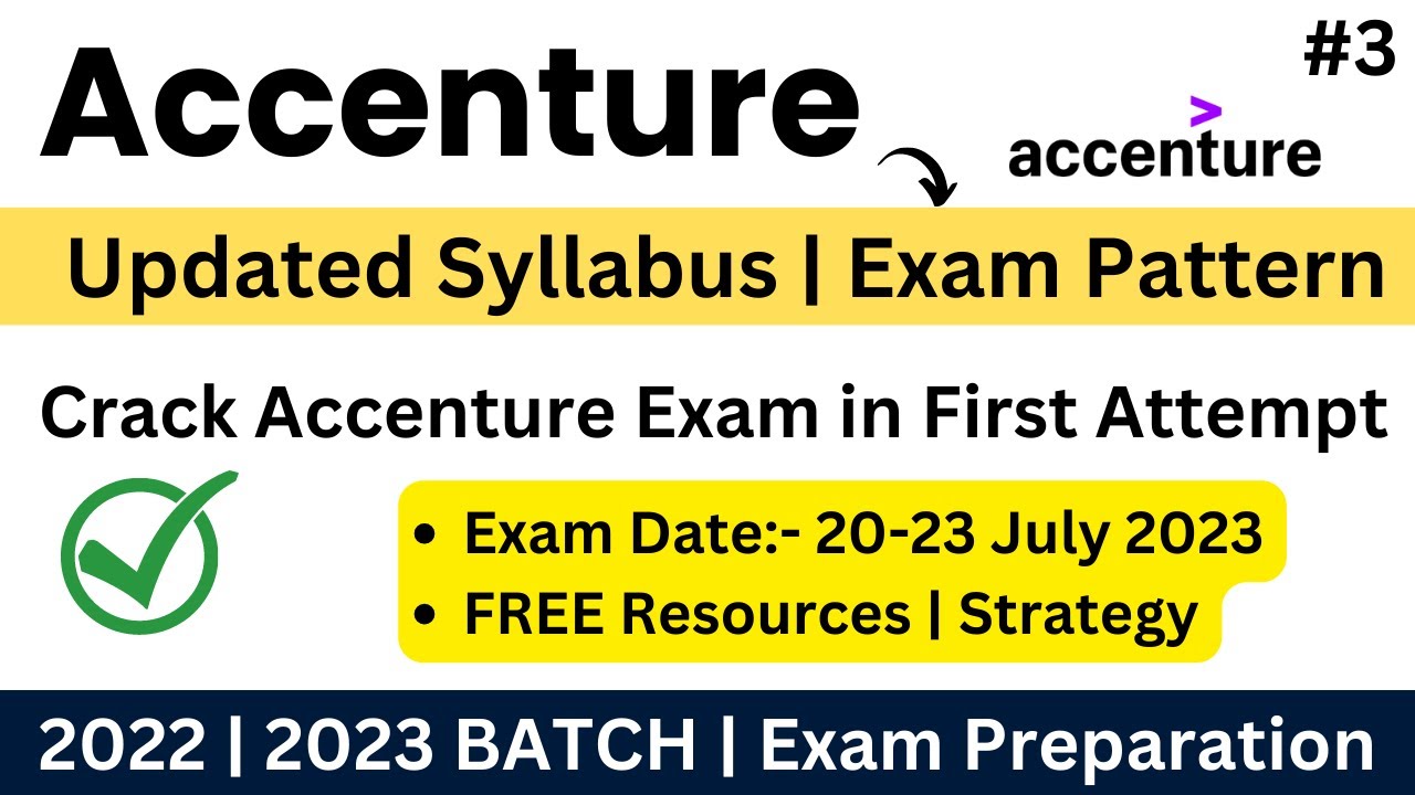 Accenture ASE | Packaged App Role Syllabus & Pattern 2023 | FREE ...