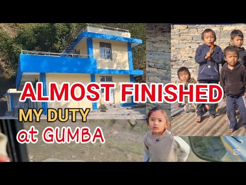 Alomst finished construction building of Gumba healthpost in Jugal ...