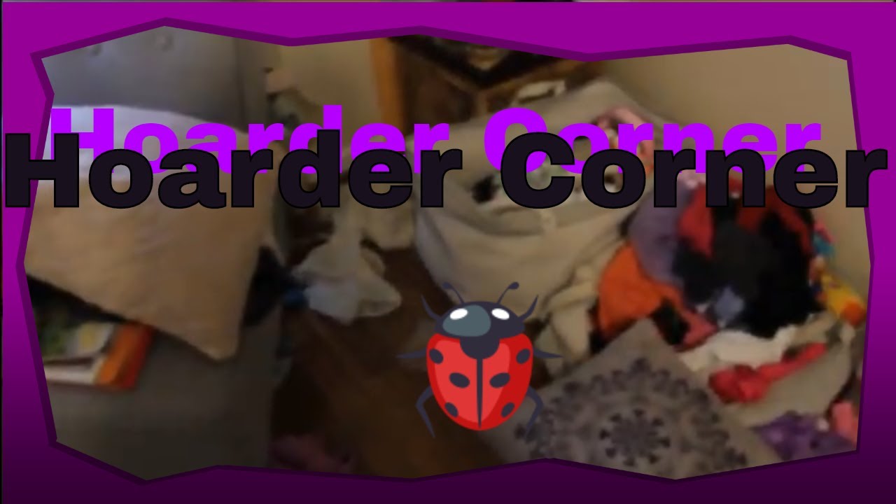 Hoarder Corner in the master bedroom - YouTube