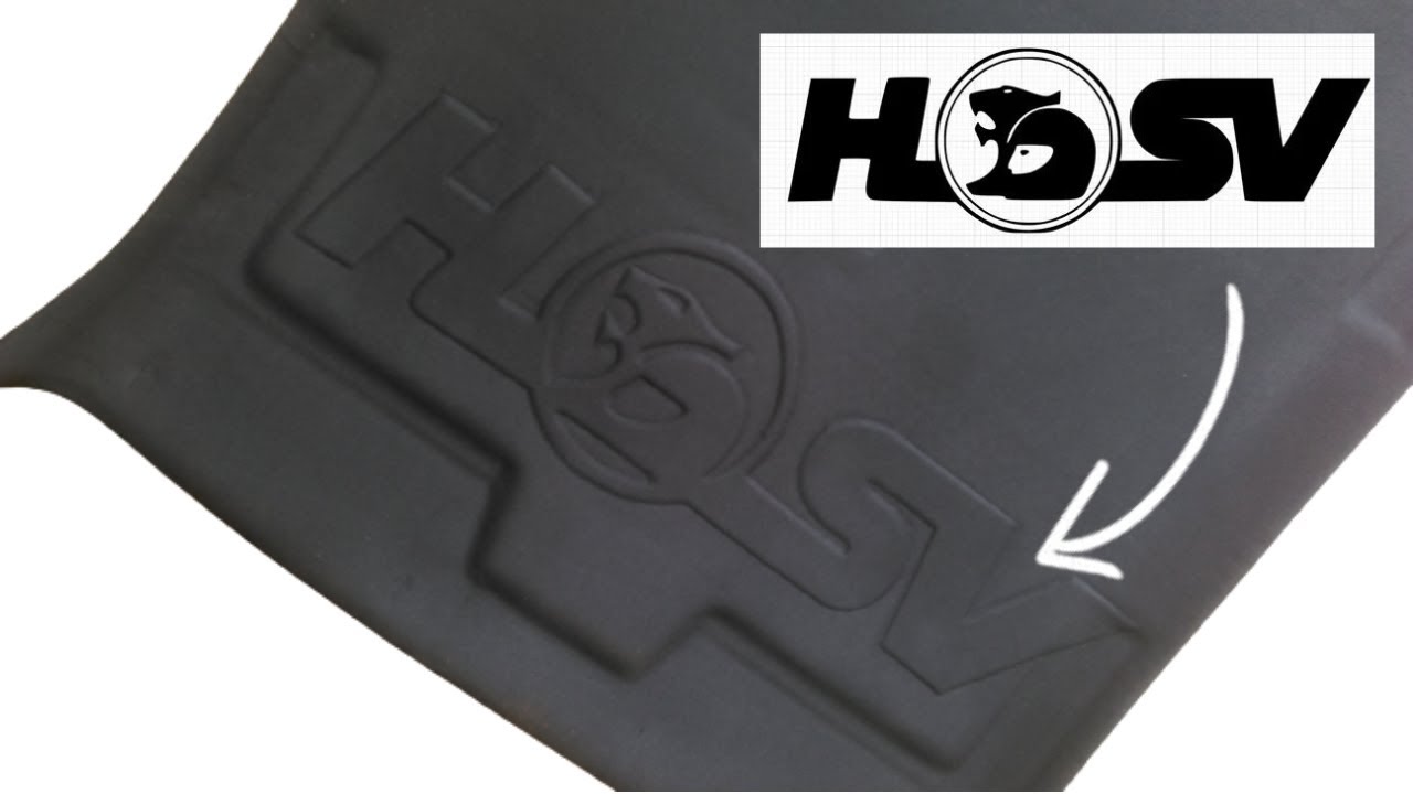 Custom Car Headliner Embossed Designs (Roof Lining Embossing) - YouTube