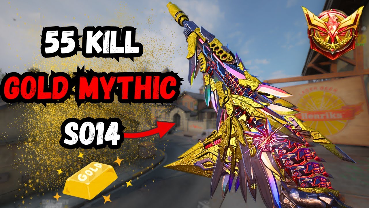 55 KILLS with GOLD Mythic SO14 Legendary Rank - YouTube
