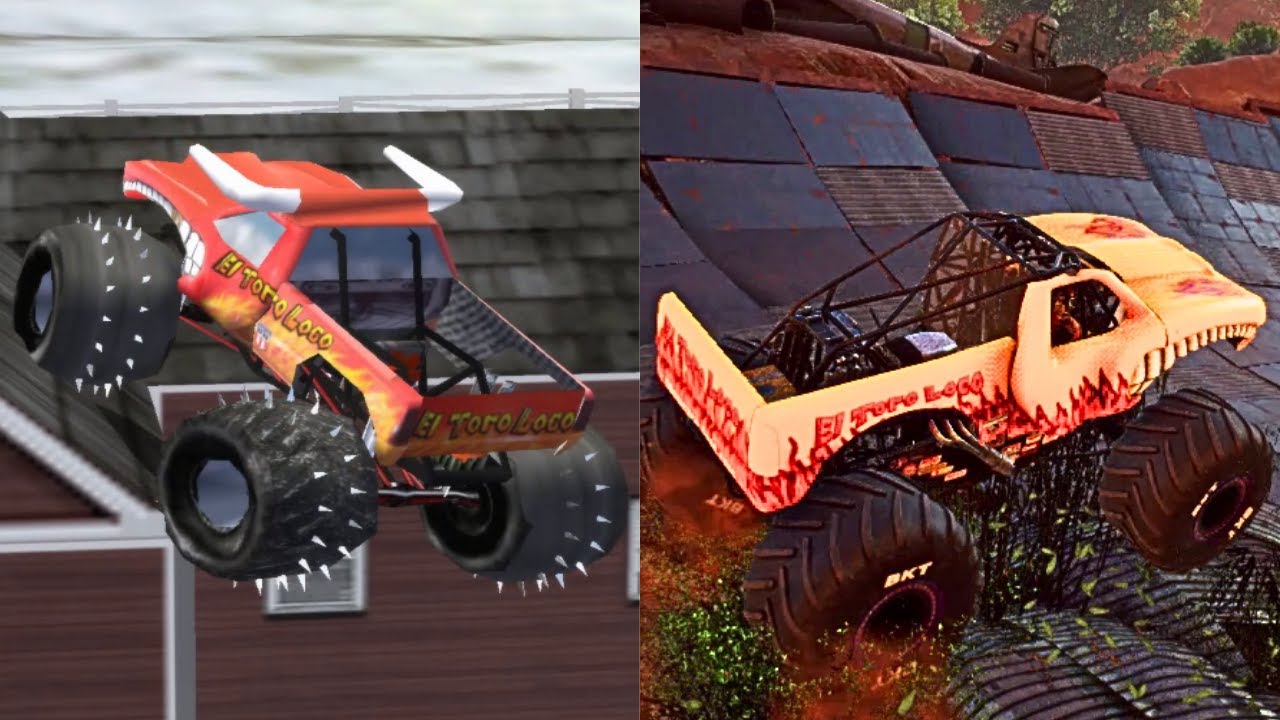 EPIC El Toro Loco Races in Monster Jam Stadiums and Off Road Arenas ...