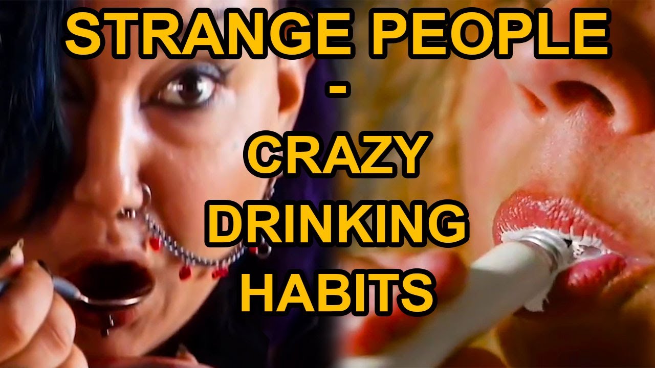 Addicted to Drinking Unusual LIQUIDS! - YouTube