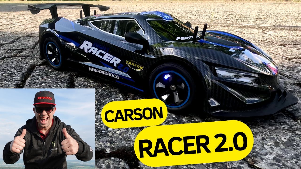 Carson 1/10 Night Racer 2.0 im Test Unboxing unter 60€ - YouTube