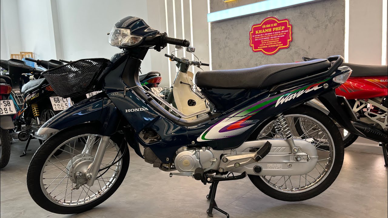 Wave anpha 2003 máy zin ấm sạch đẹp êm ngon giá dễ sài lun - YouTube