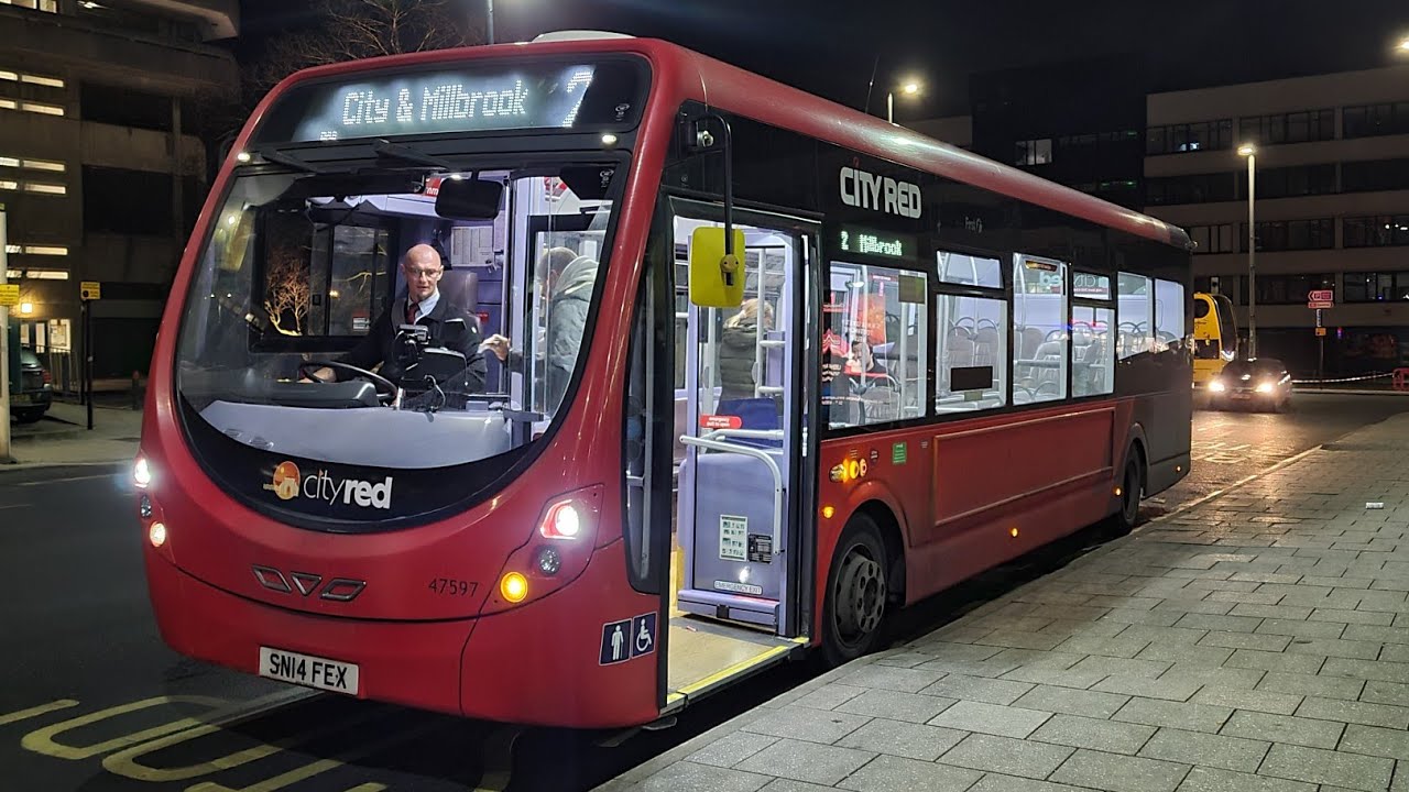 [HD WS] First "City Red" 47597 (SN14 FEX) On The 2 - YouTube