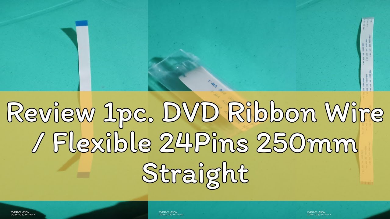 Review 1pc. DVD Ribbon Wire / Flexible 24Pins 250mm Straight / Reverse ...