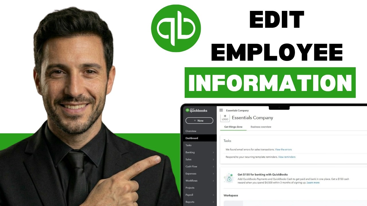 How to edit employee information in QuickBooks Online (full guide ...