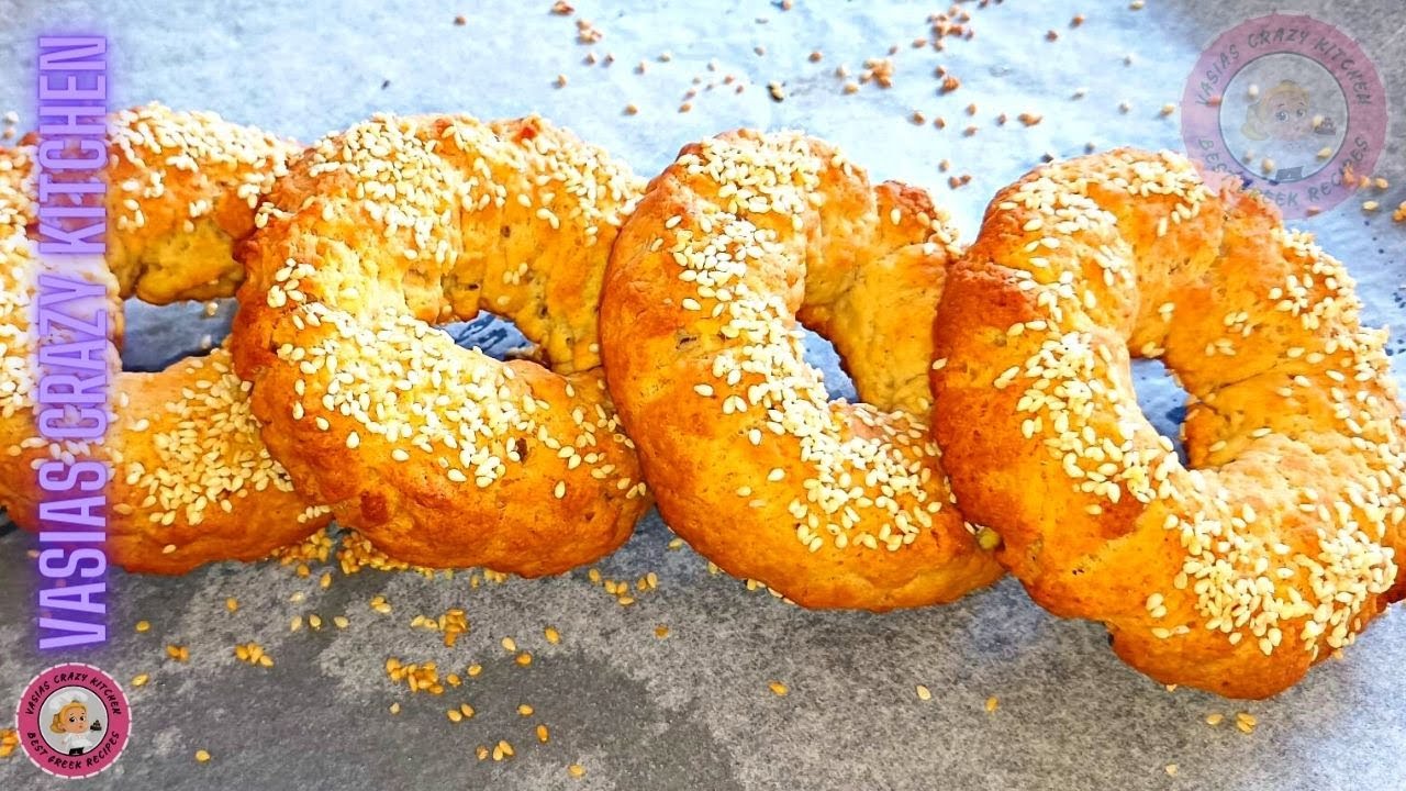 Τοσο Νοστιμα Και Ευκολα Με 2 Υλικα – Bagel Κουλουρια Θεσσαλονικης Χωρις ...