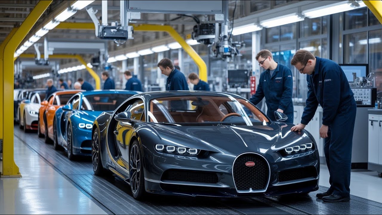 How a Bugatti Chiron Is Made from Scratch 🔥🚗 | Inside the $3M Hypercar ...