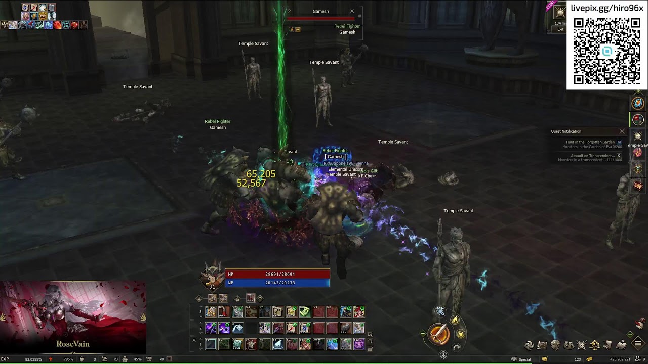 Lineage 2 Essence/Aden: LVL 91 ELEMENTAL MASTER - RoseVain Update ...