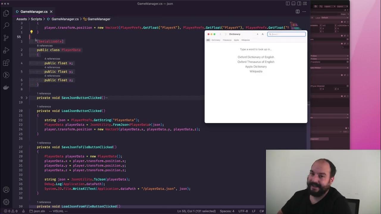 Unity - Opslaan van data (PlayerPrefs, JSON) - YouTube