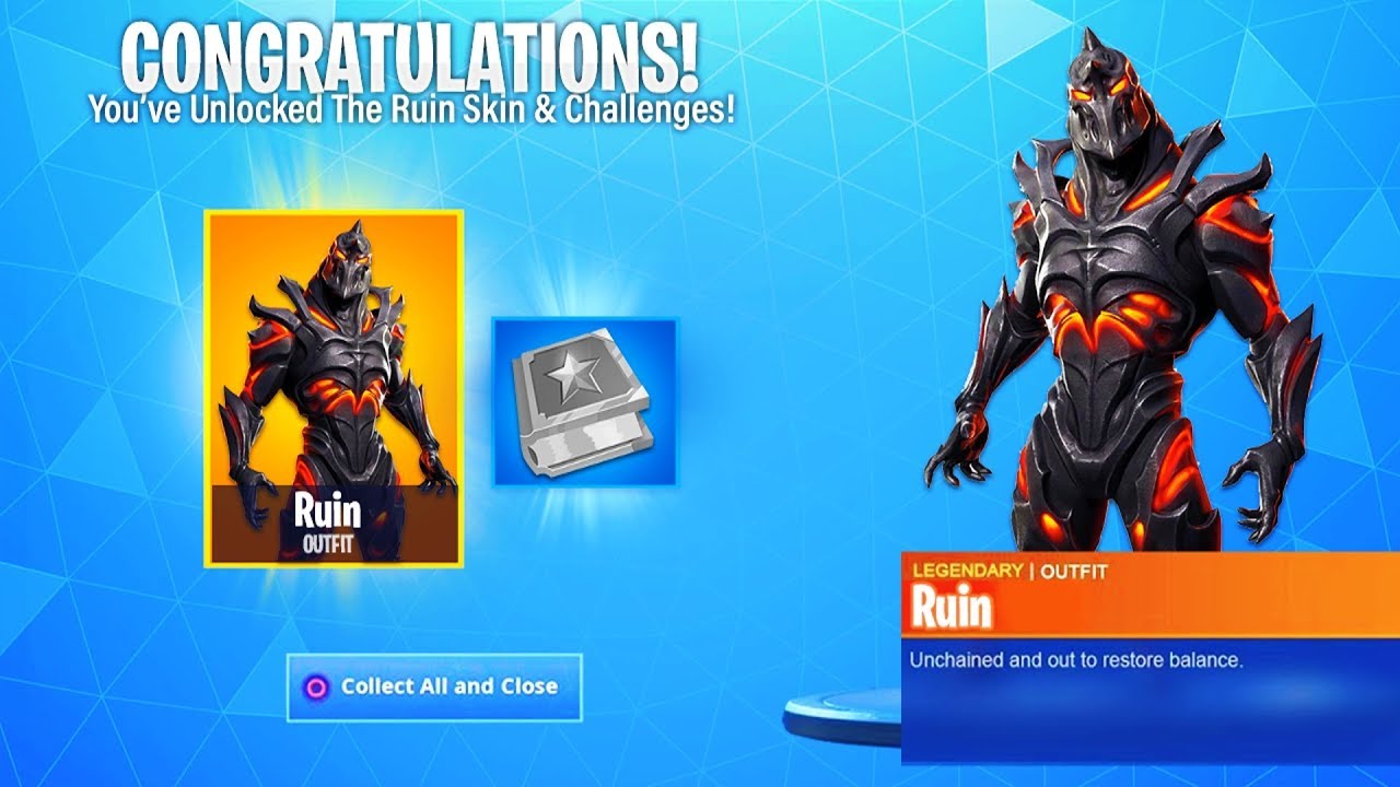 How To UNLOCK RUIN Skin as EARLY as possible In Fortnite! (Season 8 ...