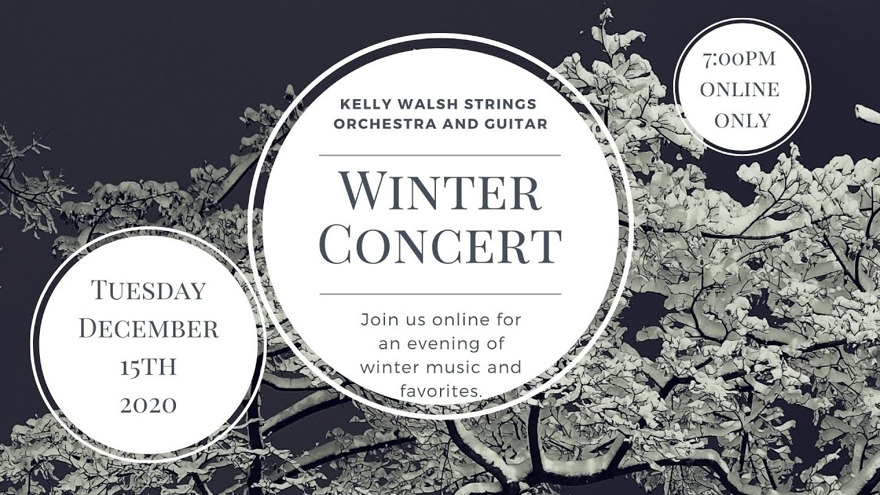 Kelly Walsh Strings Winter Concert - YouTube