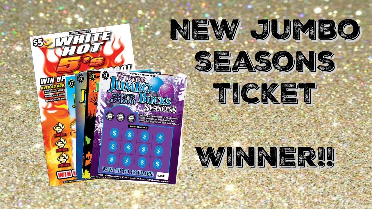 New Tennessee Lottery Jumbo Bucks Ticket And A Winner Scratch Off ...