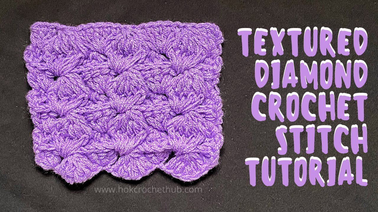 Thick & dense crochet stitch tutorial | Opaque crochet stitch for ...