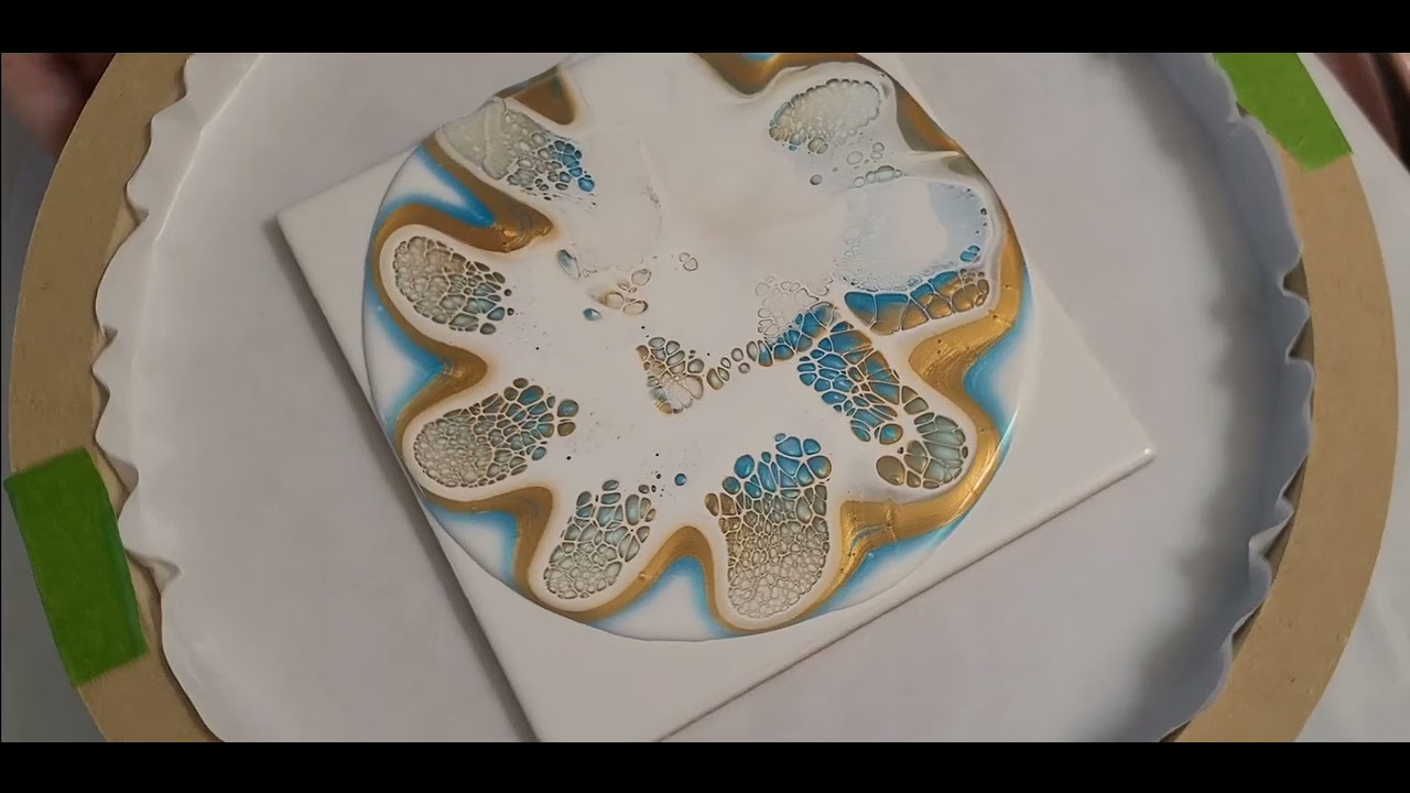 My First Try at Shelee Art Bloom, Lowcountry Fluid Art by E.Holden ...