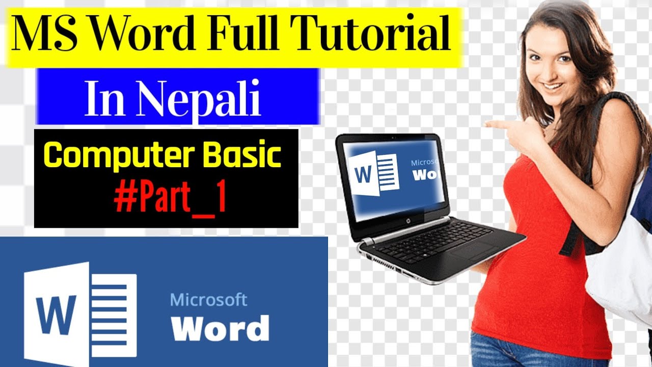 MS Word (Microsoft Word ) Full Tutorial Video In Nepal | MS Word ...