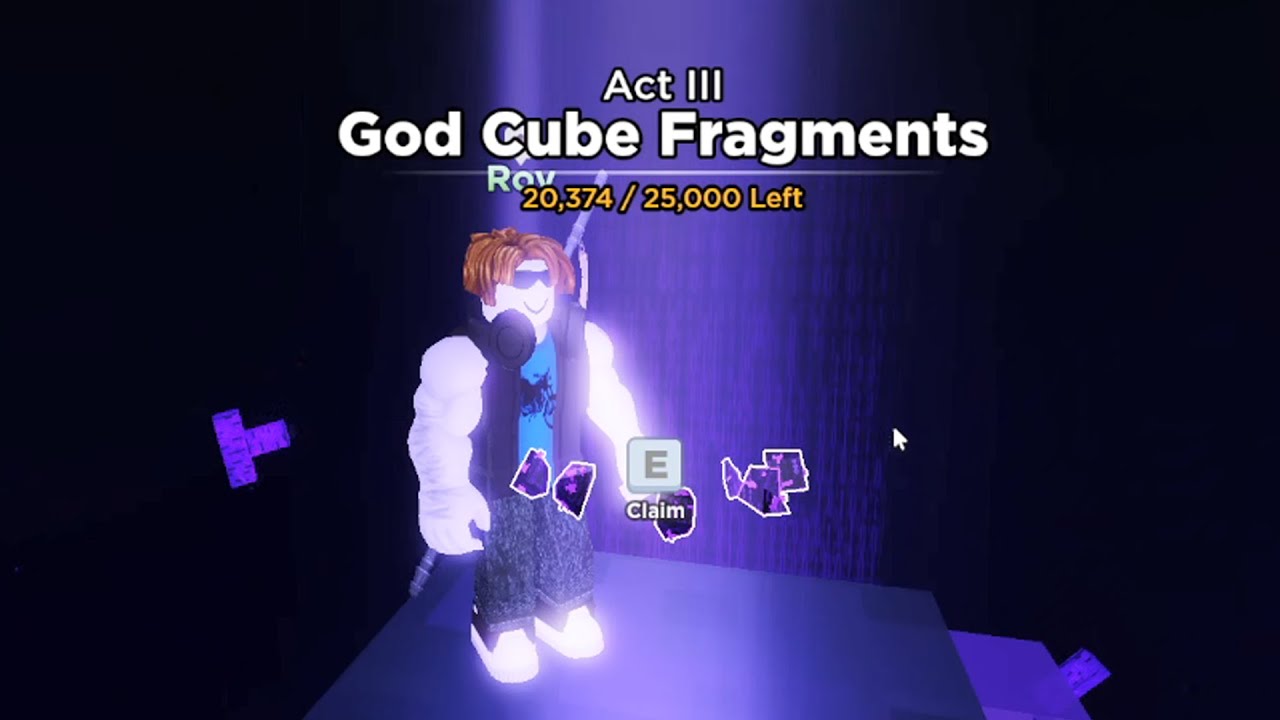 Getting "God Cube Fragments" UGC (Act 3) | Tower Defense Simulator ...