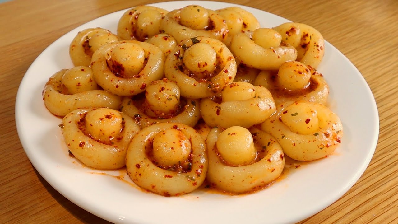 Only 1 Potato, Chewy Garlic Seasoned Potatoes | Tastier and Chewier ...