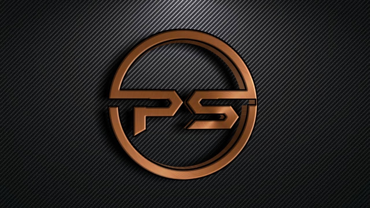 How to make PS professional logo on phone| pixellab tutorials | 3D logo ...