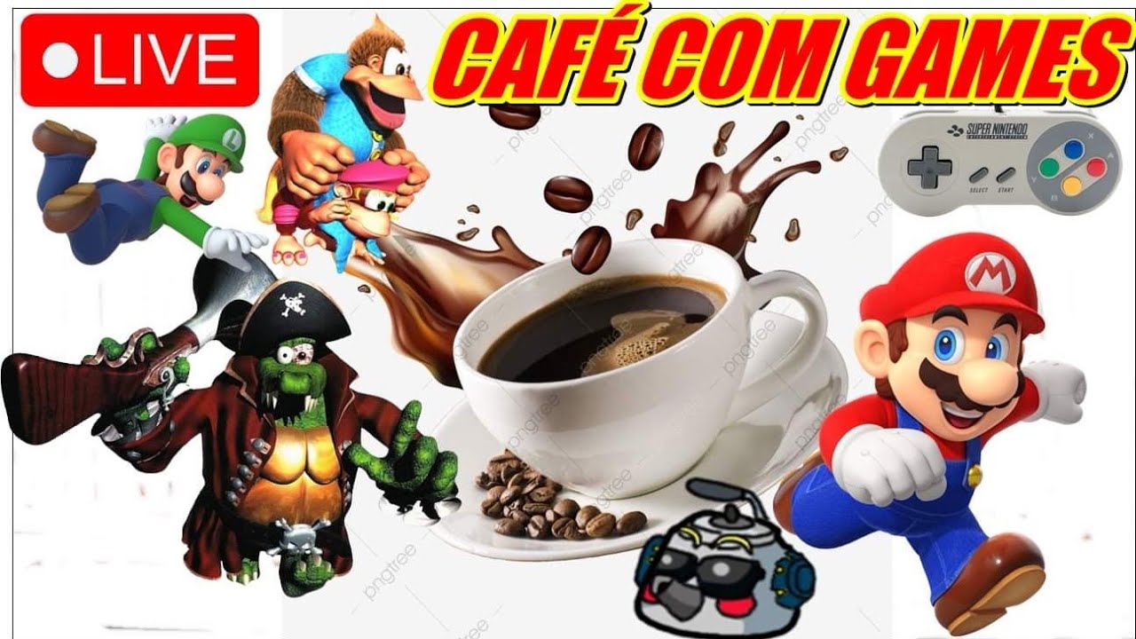🔴Live CAFÉ COM GAMES SUPER NINTENDO #snes - YouTube