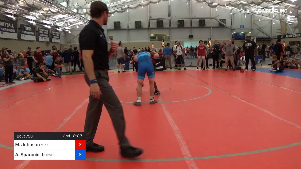 65 Kg Consi Of 32 1 Malik Johnson Mizzou Vs Anthony Sparacio Jr Bearcat ...