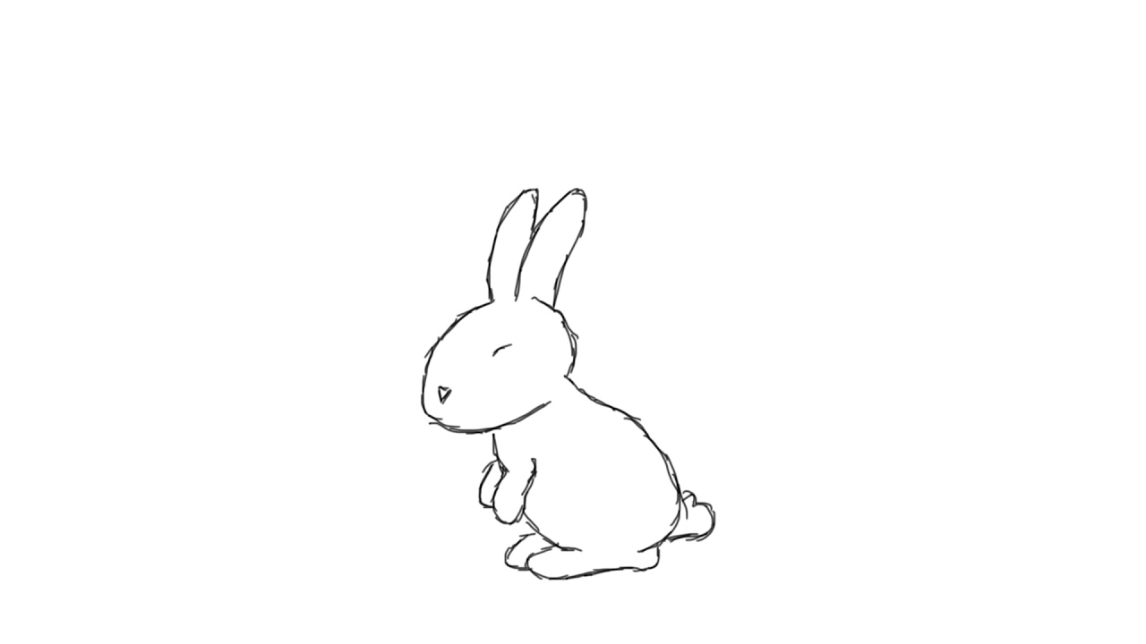 Rabbit Hop animation test - YouTube