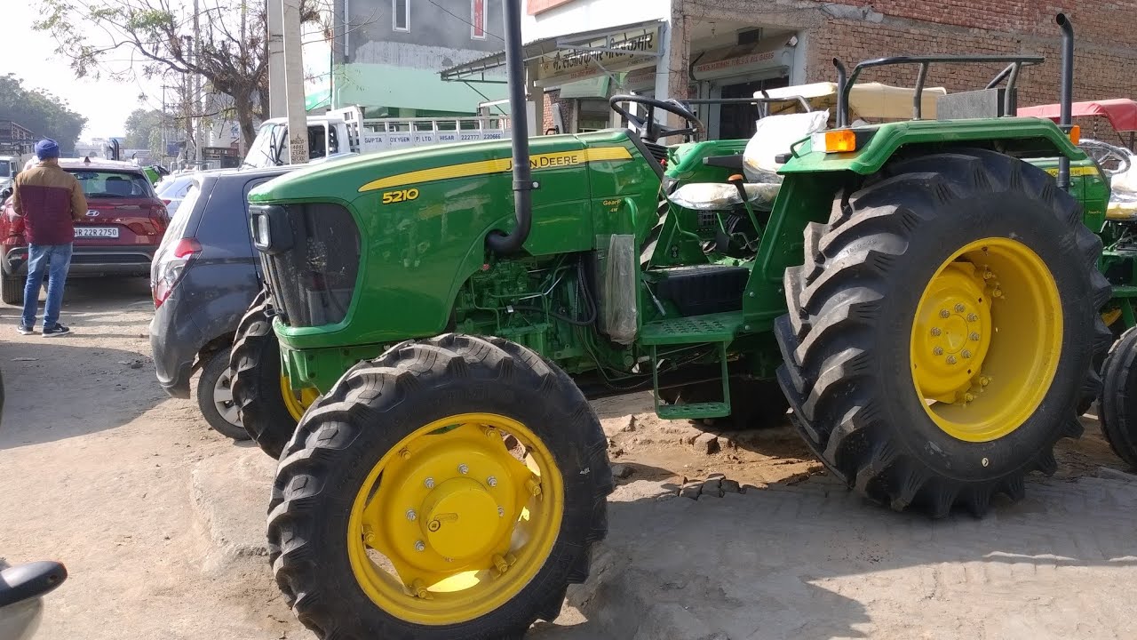 JOHN DEERE 5210 GEAR PRO 4WD 🚜🚜🚜 - YouTube