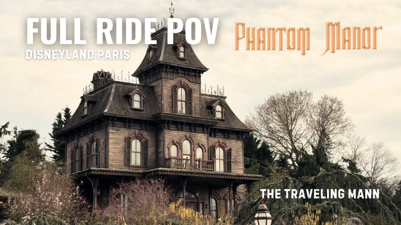 FULL Phantom Manor Ride POV 2025 Disneyland Paris! Haunted Mansion ...