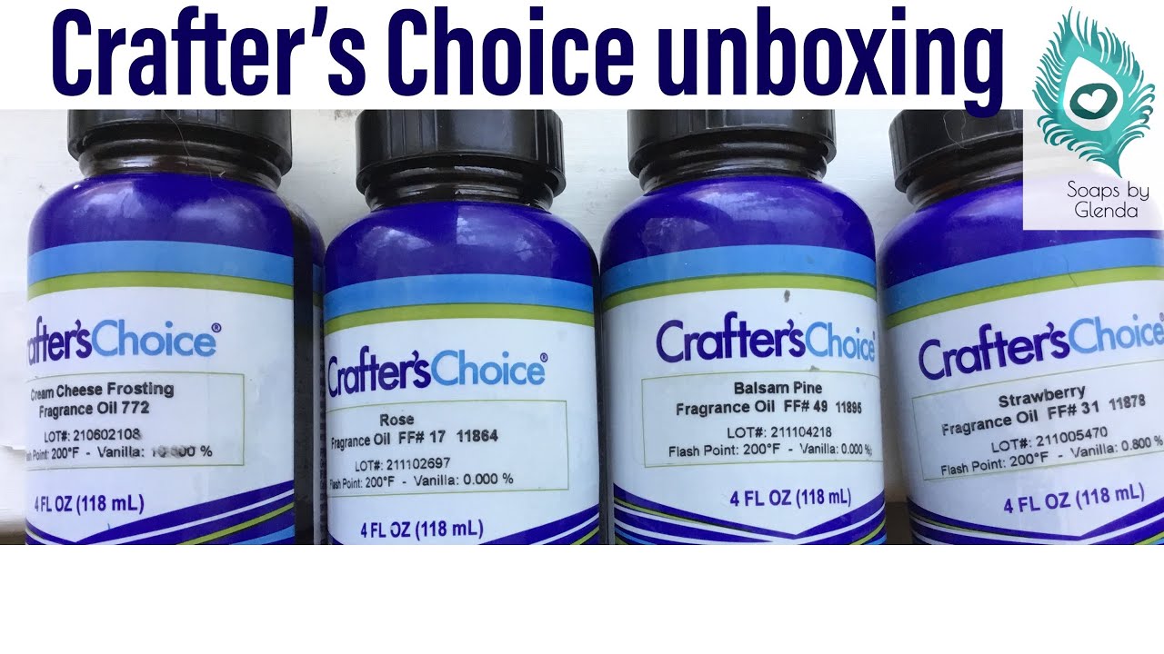 Unboxing fragrances from Crafter's Choice - YouTube