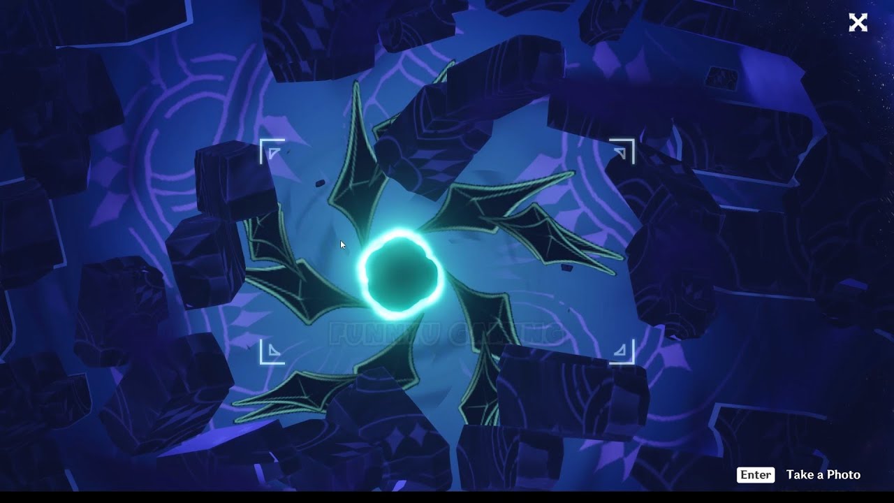 Zooming Abyss Portal Natlan fake Sky Genshin Impact - YouTube