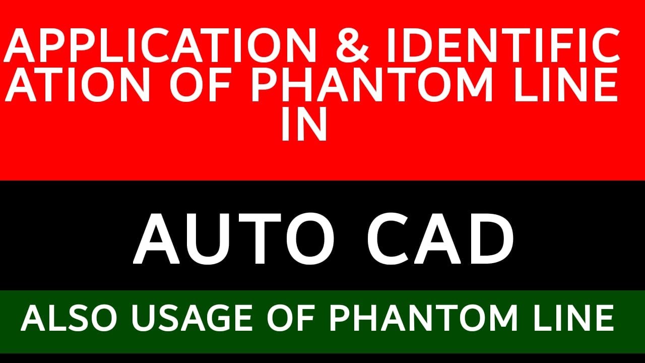 APPLICATION AND IDENTIFICATION OF PHANTOM LINE - YouTube
