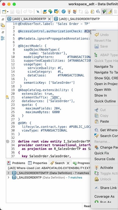 Search ABAP CDS objects using Annotations. #ABAPCloud #GoodToKnow - YouTube