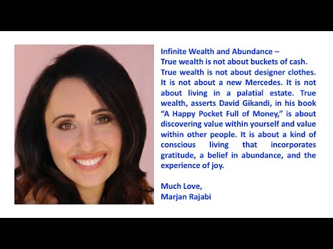 Infinite Wealth and Abundance by Marjan Rajabi - YouTube