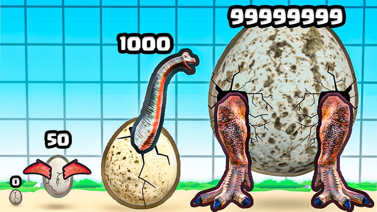 Growing a Dino Egg to STRONGEST - YouTube