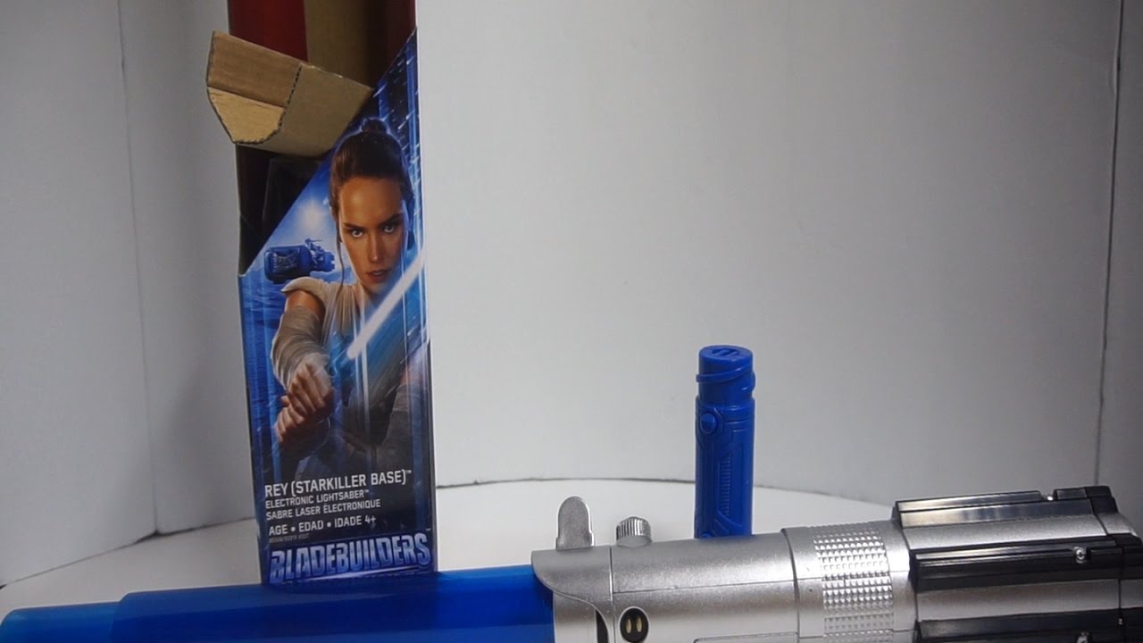 Star Wars BladeBuilders: Rey (Starkiller Base) Electronic Lightsaber ...