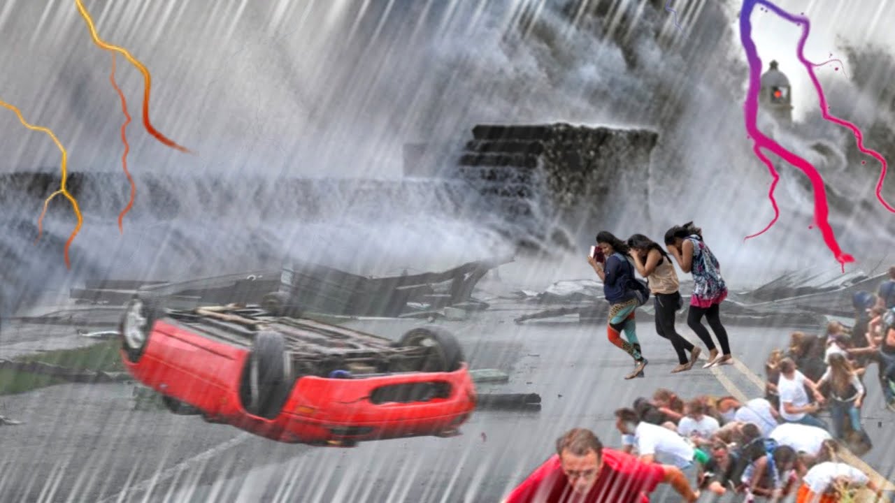 Storm damage affects almost 100,000 individuals in the USA! Storm in ...