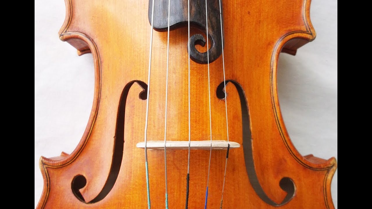 Interesting 5 string viola 中提琴 альт ビオラ 220 - YouTube