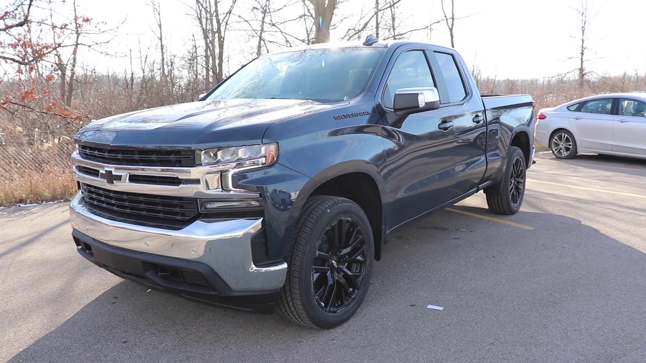 2021 Chevy Silverado LT Black Package Turbo - YouTube
