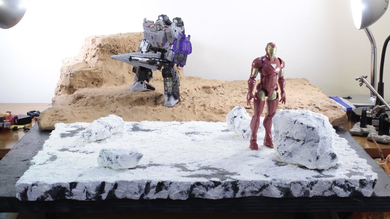 NEW Rock/Snow Diorama BREAKDOWN for Transformers/Marvel Legends/Star ...