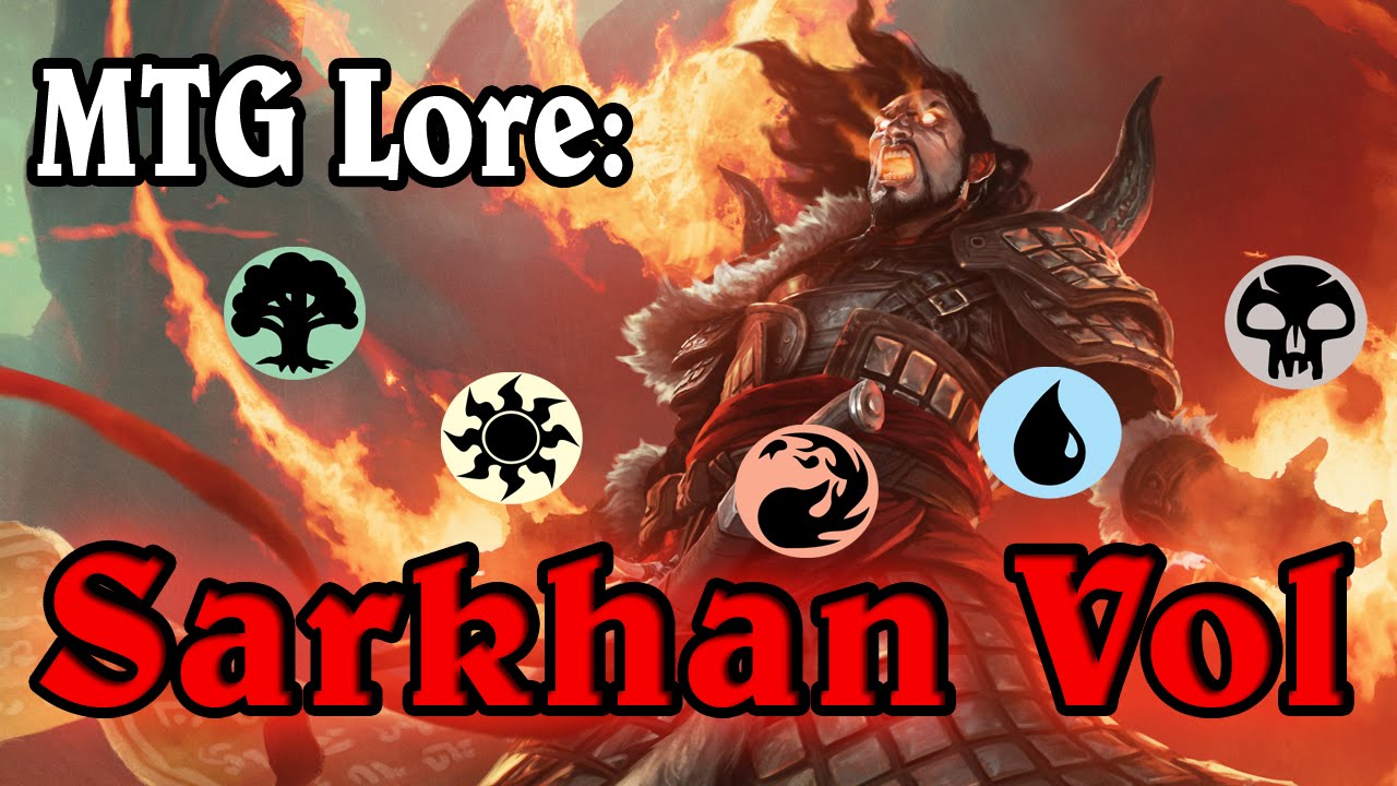 MTG Lore: Sarkhan Vol - YouTube