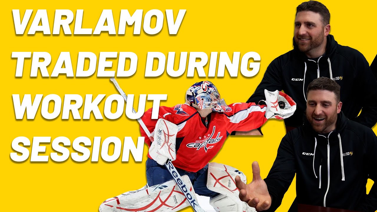 NHL Goalie Varlamov Traded During Workout Session - CRAZY STORY - YouTube