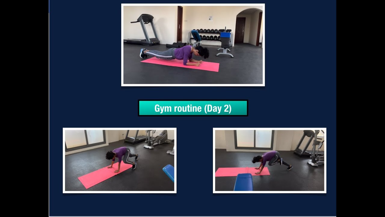 Gym Routine - Day 2(Physical) - YouTube