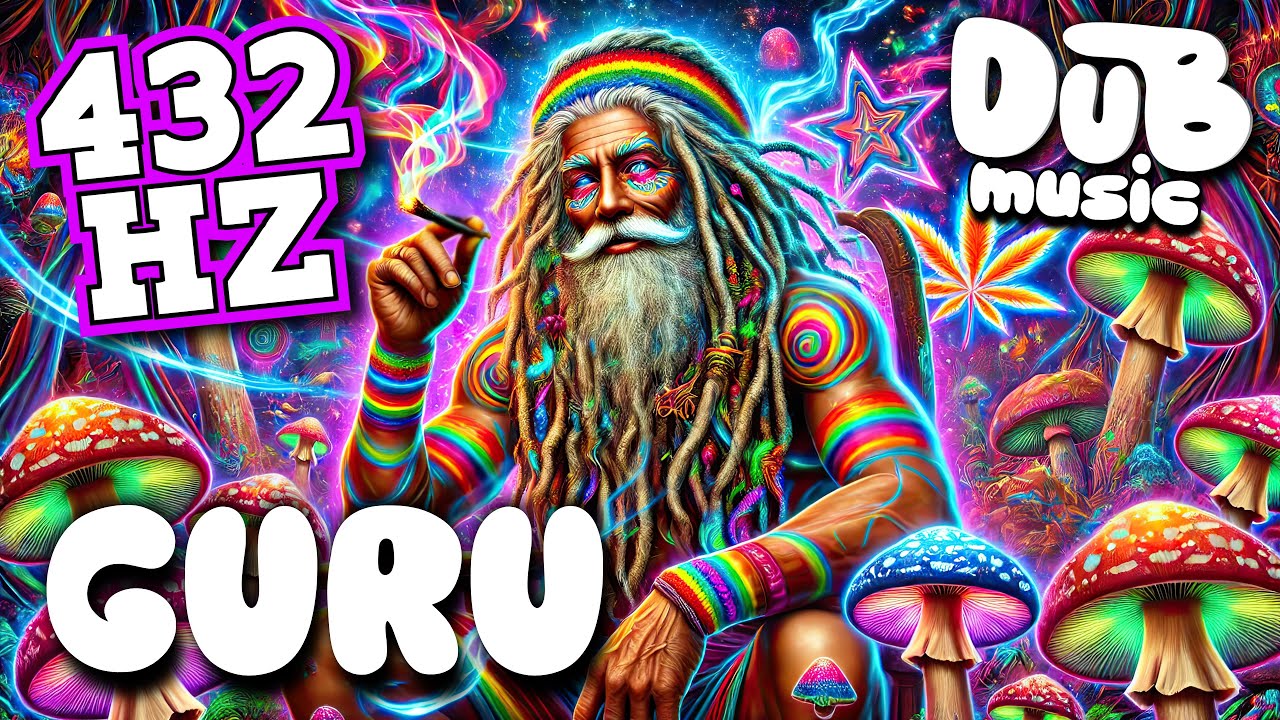 432Hz Dub Music | Guru Psychedelic Kaleidoscopic Relaxing Rhythms - YouTube
