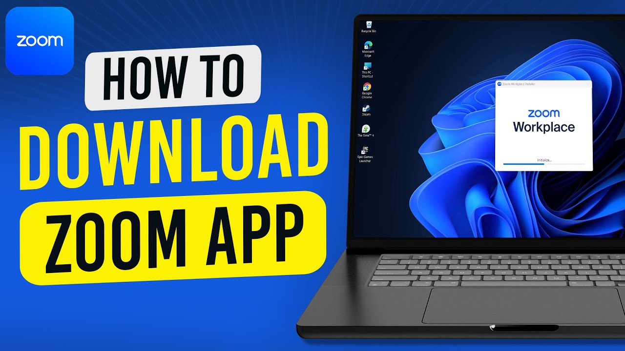 How To Download Zoom App On PC / Laptop - YouTube