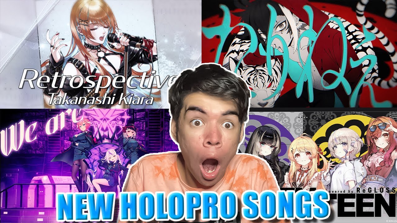 New Hololive/Holostars Song Collection Reaction #1 - YouTube